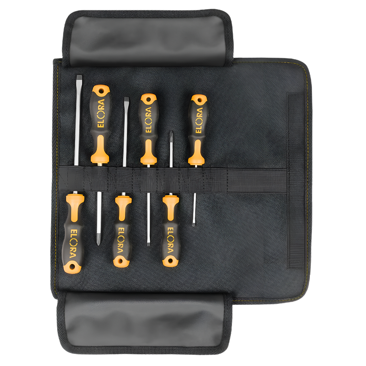ELORA JUBI 500-S6 Screwdriver Set Roll Up Bag (ELORA Tools)