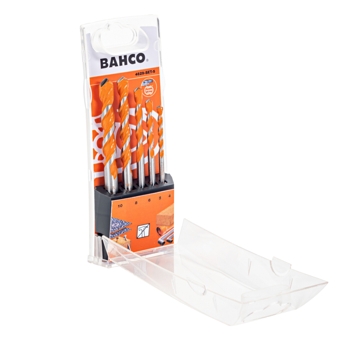 BAHCO 4629-SET-5 Carbide Multipurpose Drill Set 5 pcs