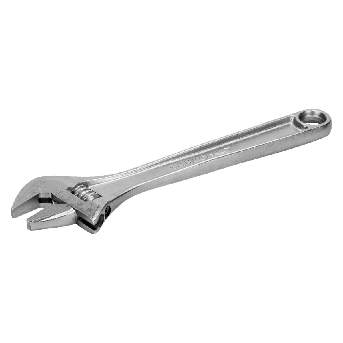 BAHCO 80C Standard Central Nut Adjustable Wrench Chrome Finish