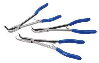 BLUE-POINT BDGPL300HG Plier Set Extended Reach Hose Grip 3pcs