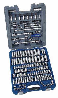 BLUE-POINT BLPGSSC155 1/4" 3/8" Socket Tool Set 155pcs
