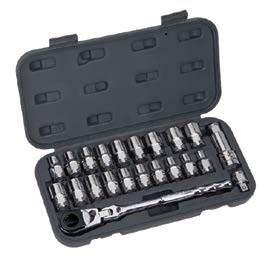 BLUE-POINT BLPPTSS3822 3/8"Pass Thru Socket Set, 22pcs