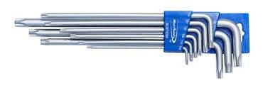 BLUE-POINT BLWTES9 Torx Extra Long L-Key Set, 9pcs (BLUE-POINT)