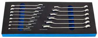 BLUE-POINT BPS4PA Combination Wrench Set Metric (BLUE-POINT)