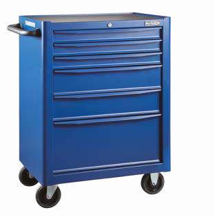 BLUE-POINT KRB13007 7 Drawers L-Series Roll Cabinets Trolley 26"