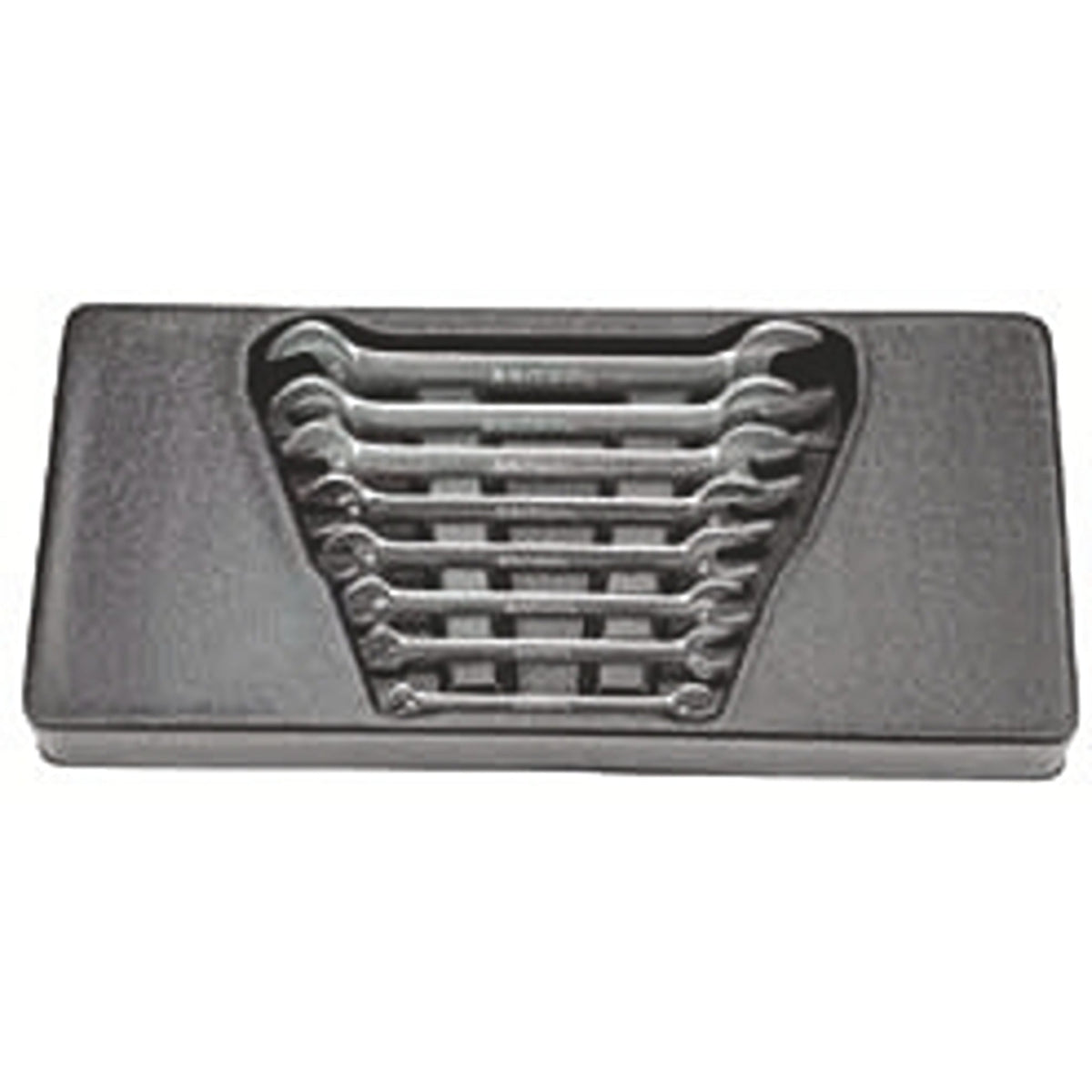 BRITOOL 2JMSET8/TC 8 Piece Metric Open Jaw Wrench Set ABS Tool