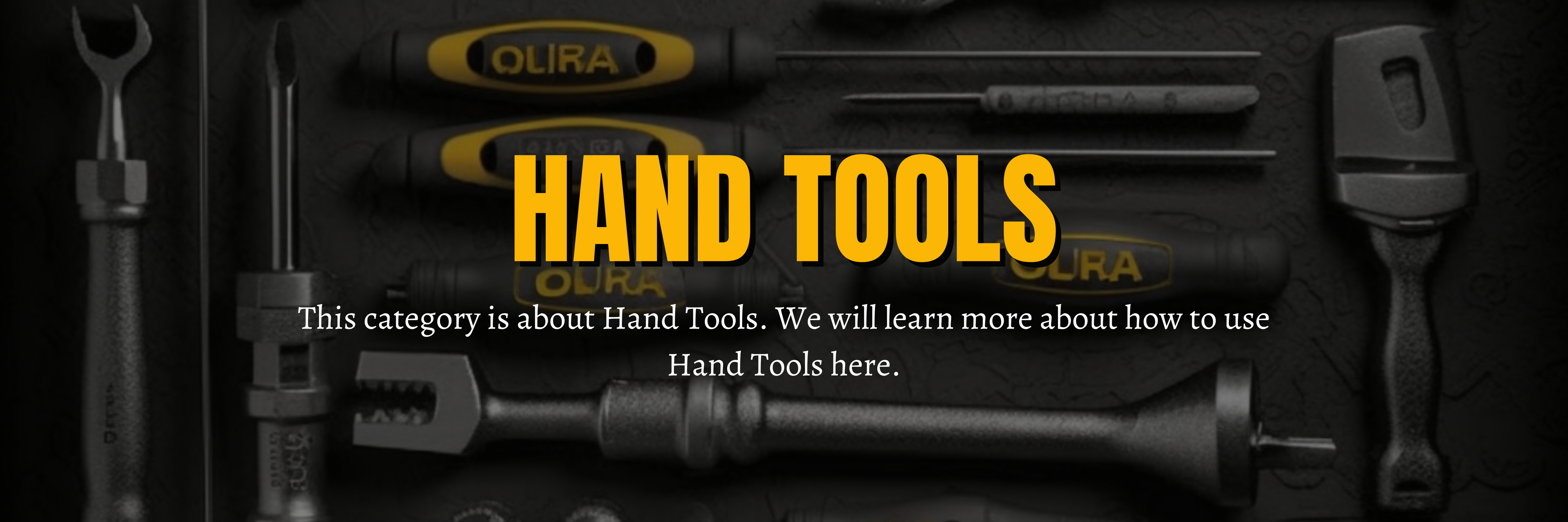 Premium Quality Hand Tools Collection