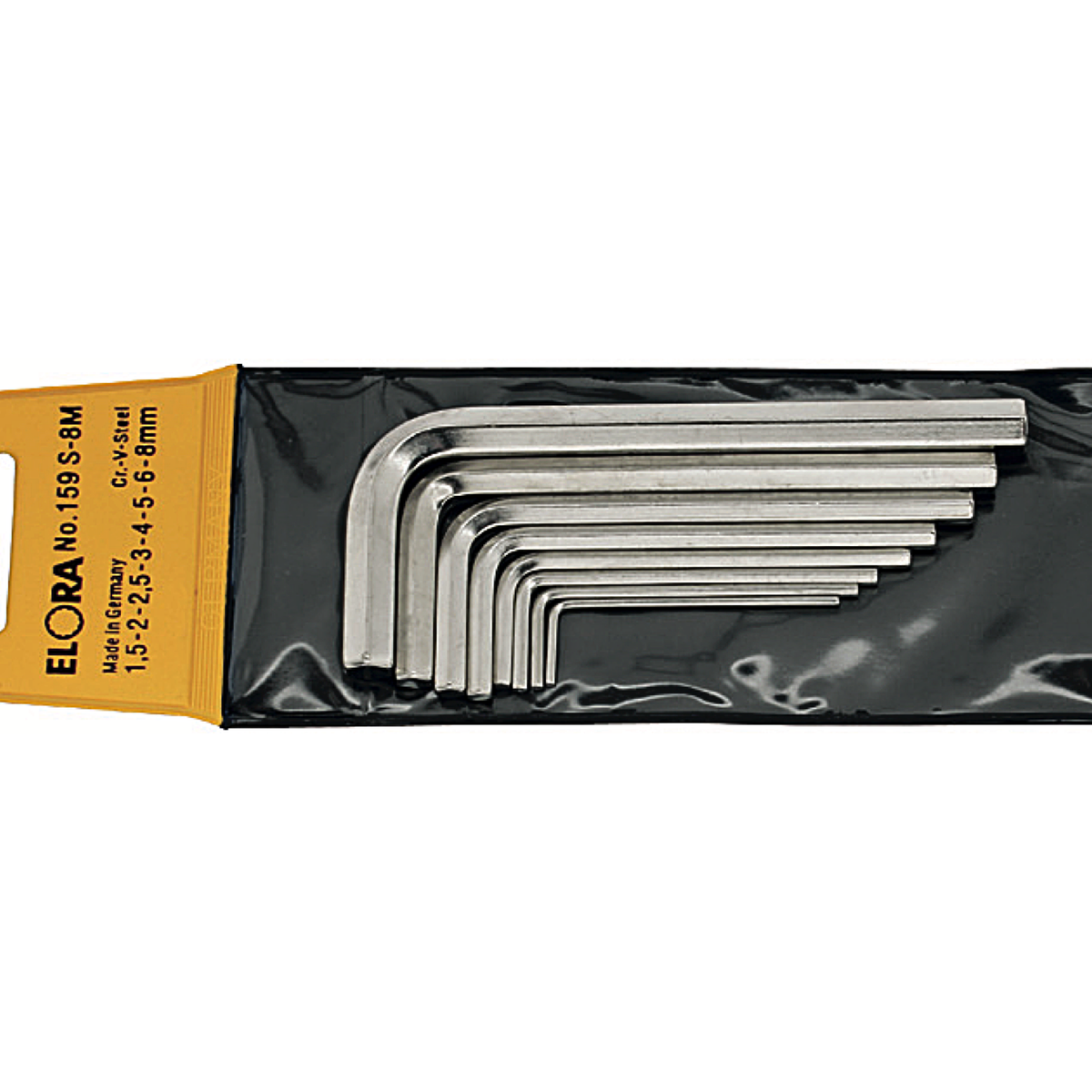 ELORA 159S-14M Hexagon Key Set Metric (ELORA Tools) – Yew Aik (S) Pte Ltd