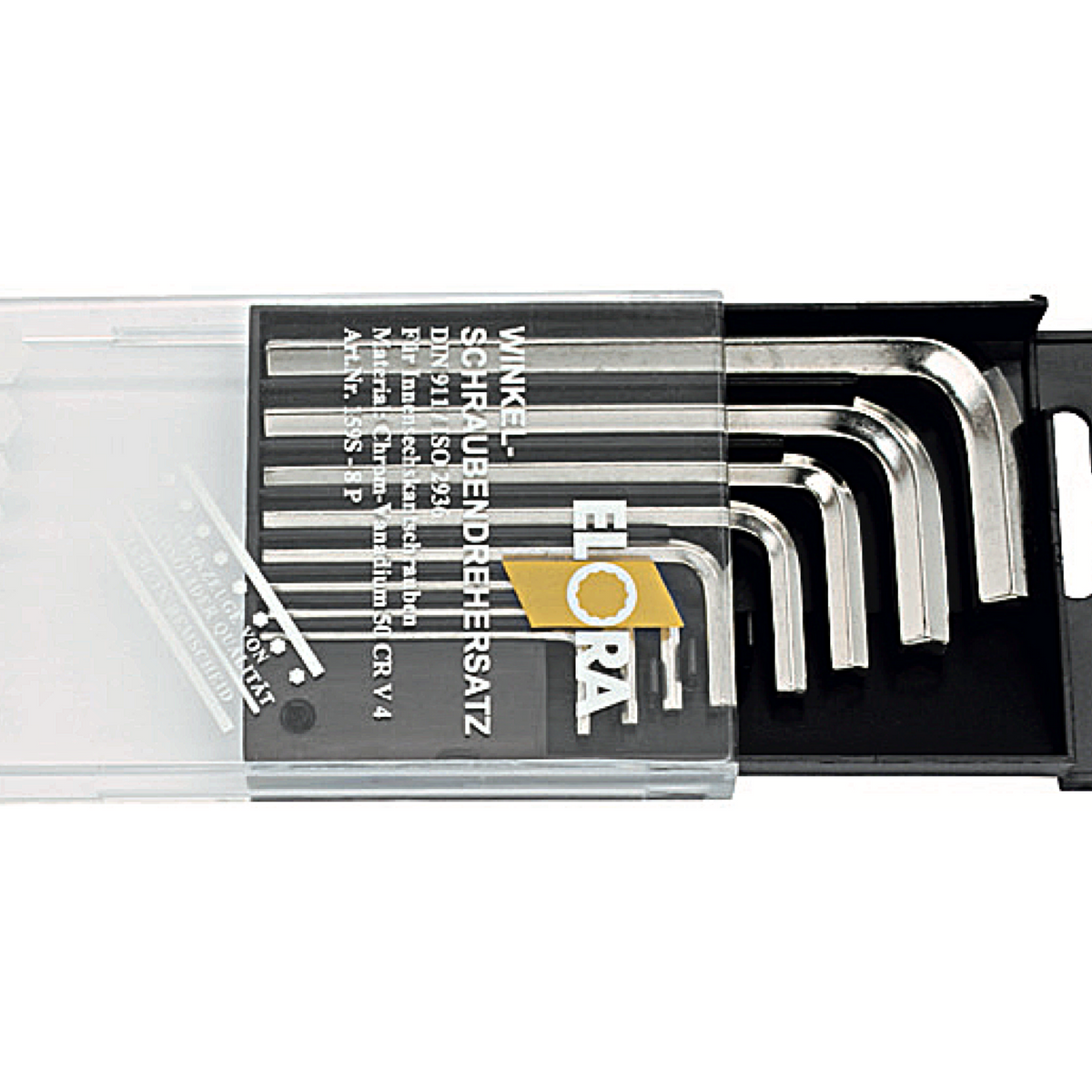 ELORA 159S-8P Hexagon Key Set (ELORA Tools) – Yew Aik (S) Pte Ltd