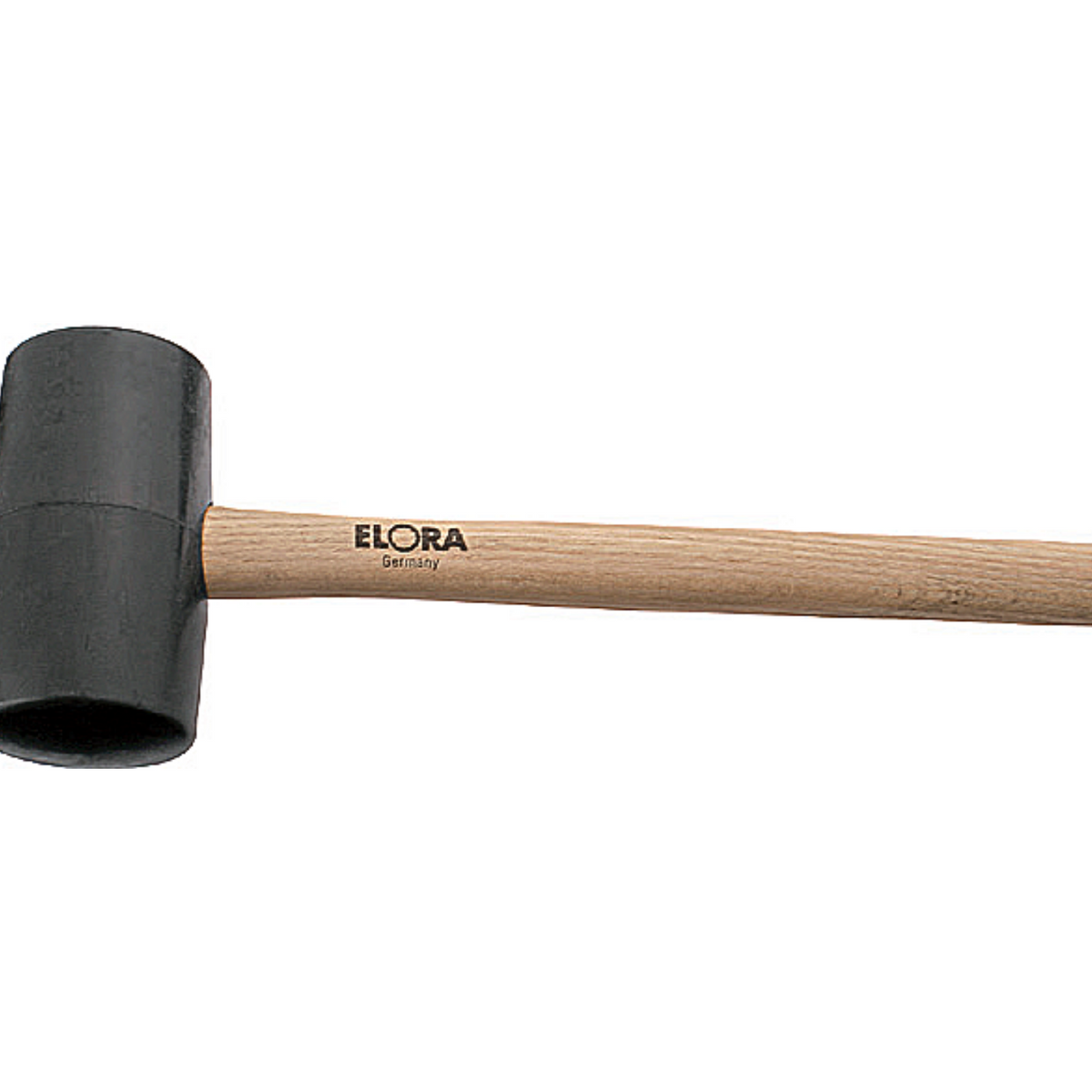 ELORA 1620 Rubber Mallet Ash Handle (ELORA Tools)