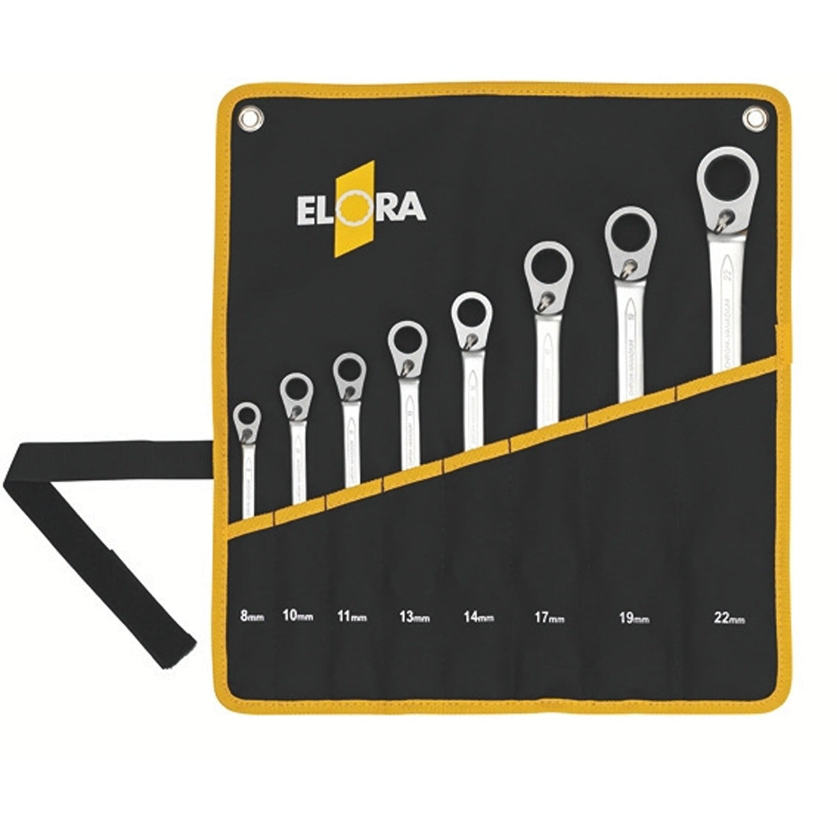 ELORA 204S-8AFT Combination Spanner Ring Ratchet (ELORA Tools) – Yew ...