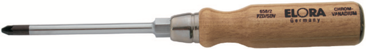 ELORA 658-PZ Screwdriver for Cross Slotted Screws (ELORA Tools) – Yew ...