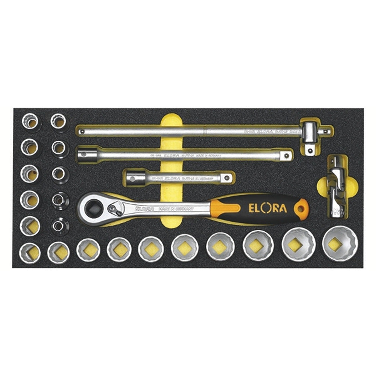 ELORA OMS-3/4L 1/2" Module Socket Set Empty Module (ELORA Tools) – Yew ...