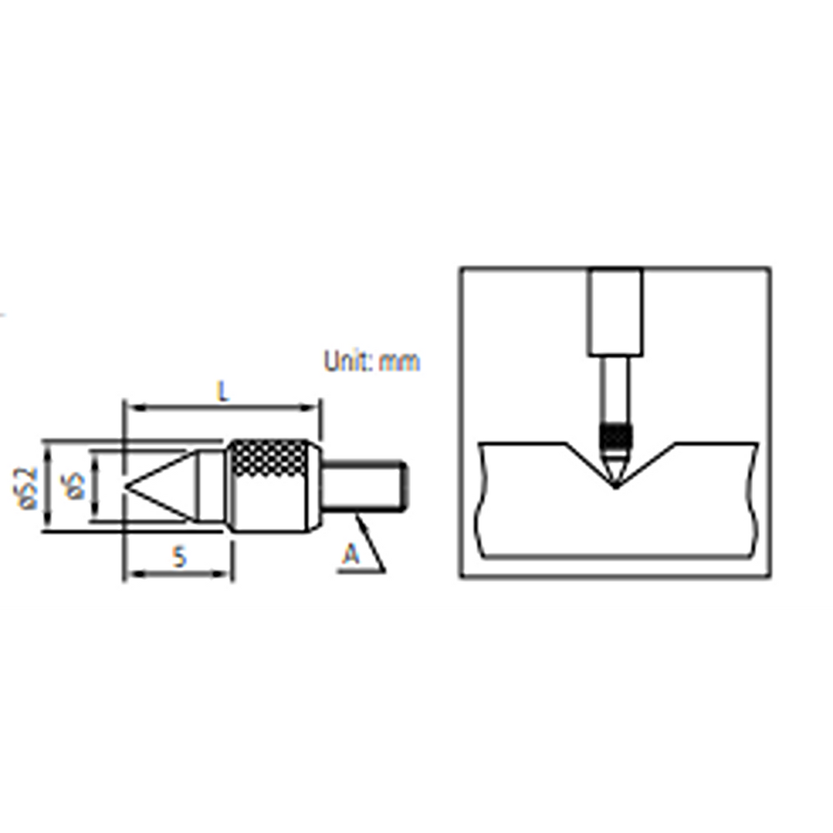 MITUTOYO 1011 Optional Accessory - Conical Point (MITUTOYO Tools) – Yew ...