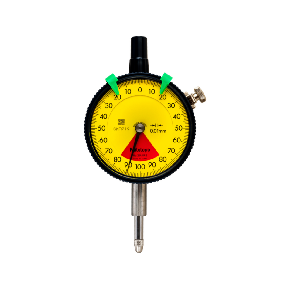 MITUTOYO 2959S Metric Standard One Revolution Dial Indicator